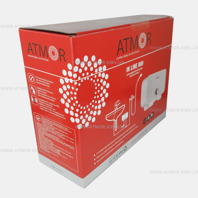 Проточный водонагреватель Atmor In-Line 7 кВт 800 купить. Лучшая цена